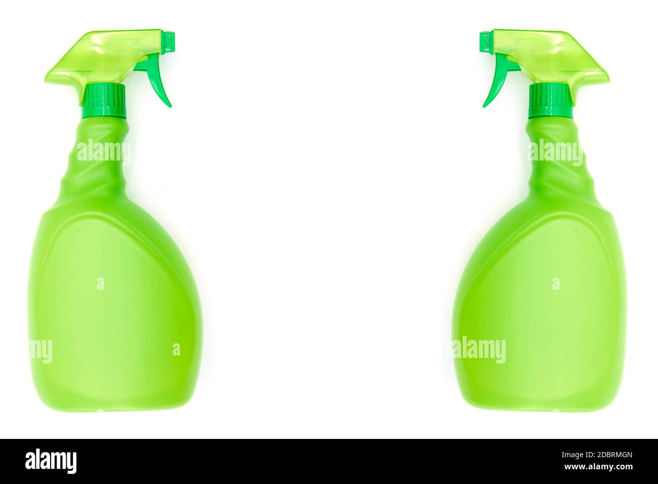A studio photo of a green spray bottle Stock Photo - Alamy
