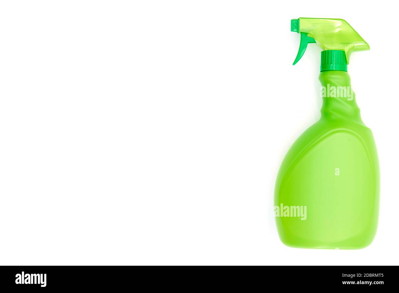 A studio photo of a green spray bottle Stock Photo - Alamy