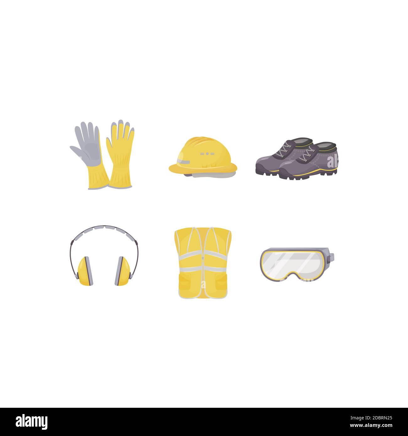 Cartoon safety boot protective work hi-res stock photography and images ...