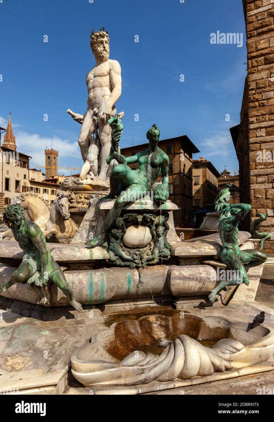 Fountain of Neptune by Bartolomeo Ammannati, in the Piazza della ...