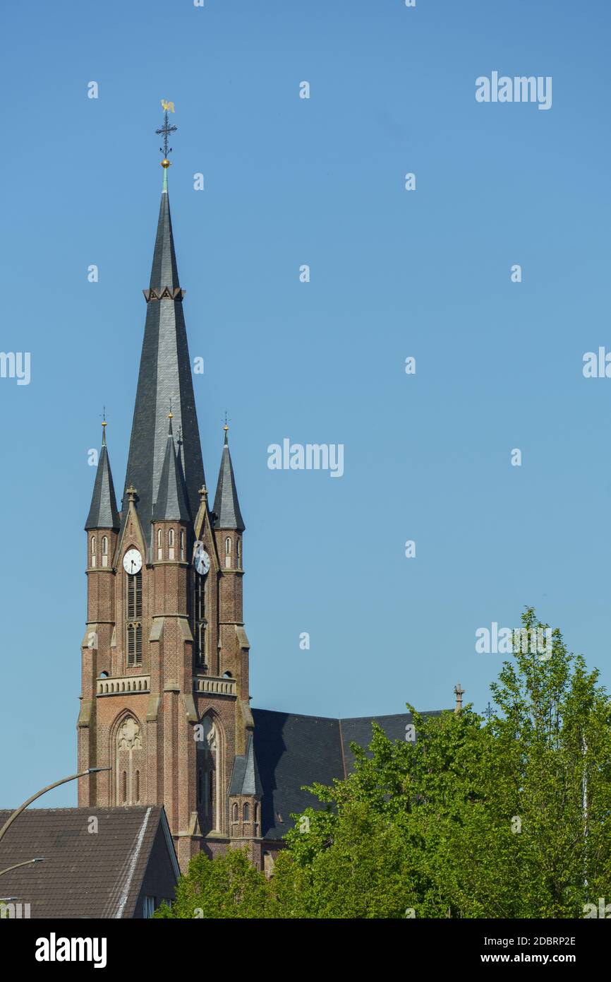 old church in a small german village Stock Photo - Alamy
