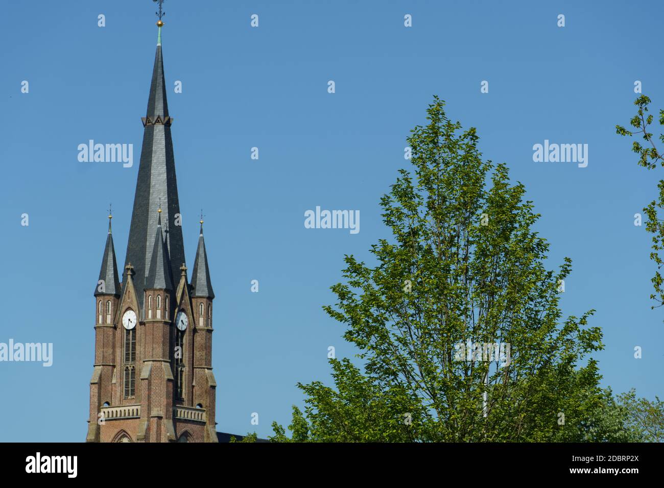 Old village church german hi-res stock photography and images - Alamy