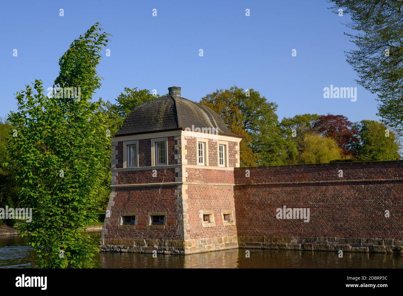 the castle of ahaus in germany Stock Photo - Alamy
