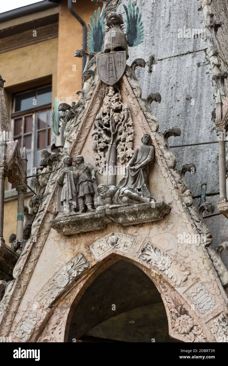 Scaliger tombs, a group of five gothic funerary monuments celebrating ...