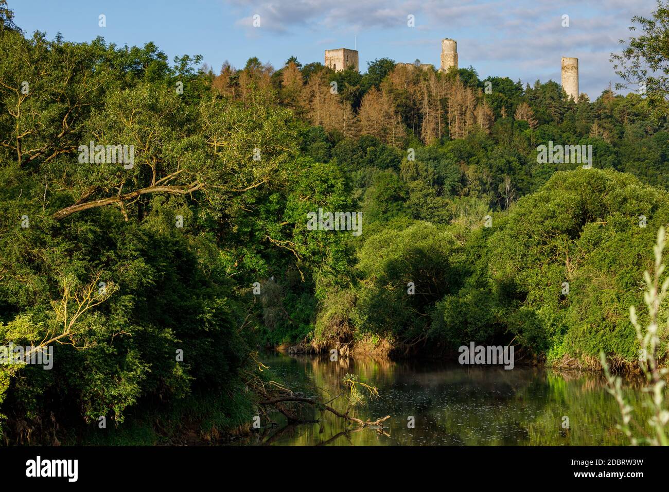 The Brandenburg Castle at Herleshausen in Germany Stock Photo - Alamy
