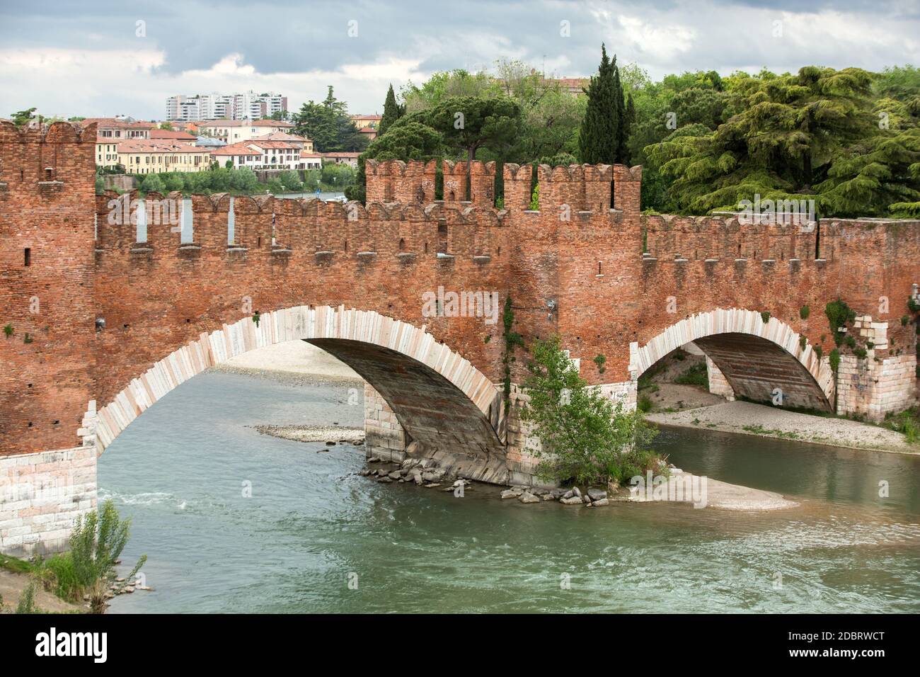 The Ponte Pietra (Stone Bridge), once known as the Pons Marmoreus, is a ...