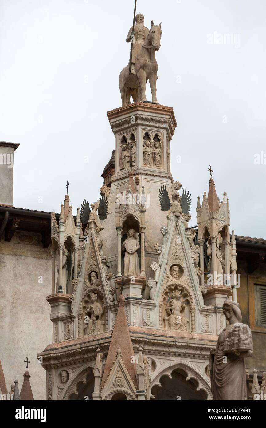 Scaliger tombs, a group of five gothic funerary monuments celebrating ...