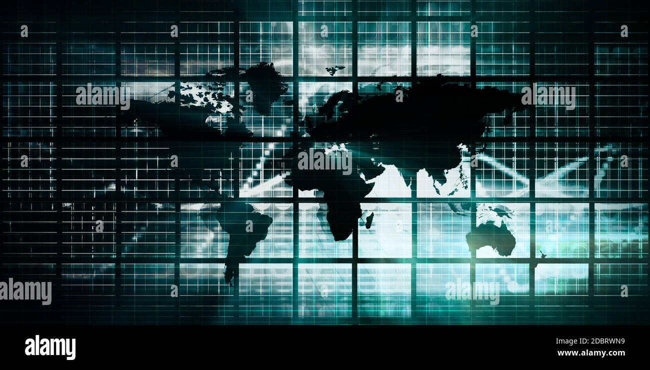 Surveillance Security Technology as a Global Art Stock Photo - Alamy