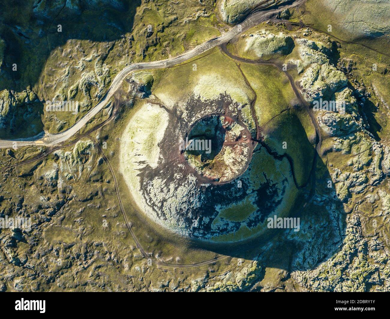 Vulcano Crater near Landmannalaugar, Iceland Stock Photo - Alamy