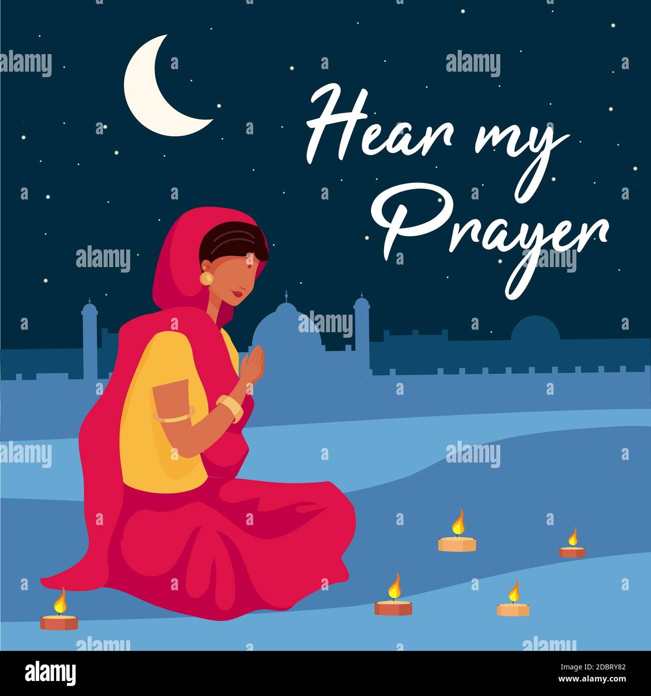 Prayer pos hi-res stock photography and images - Alamy