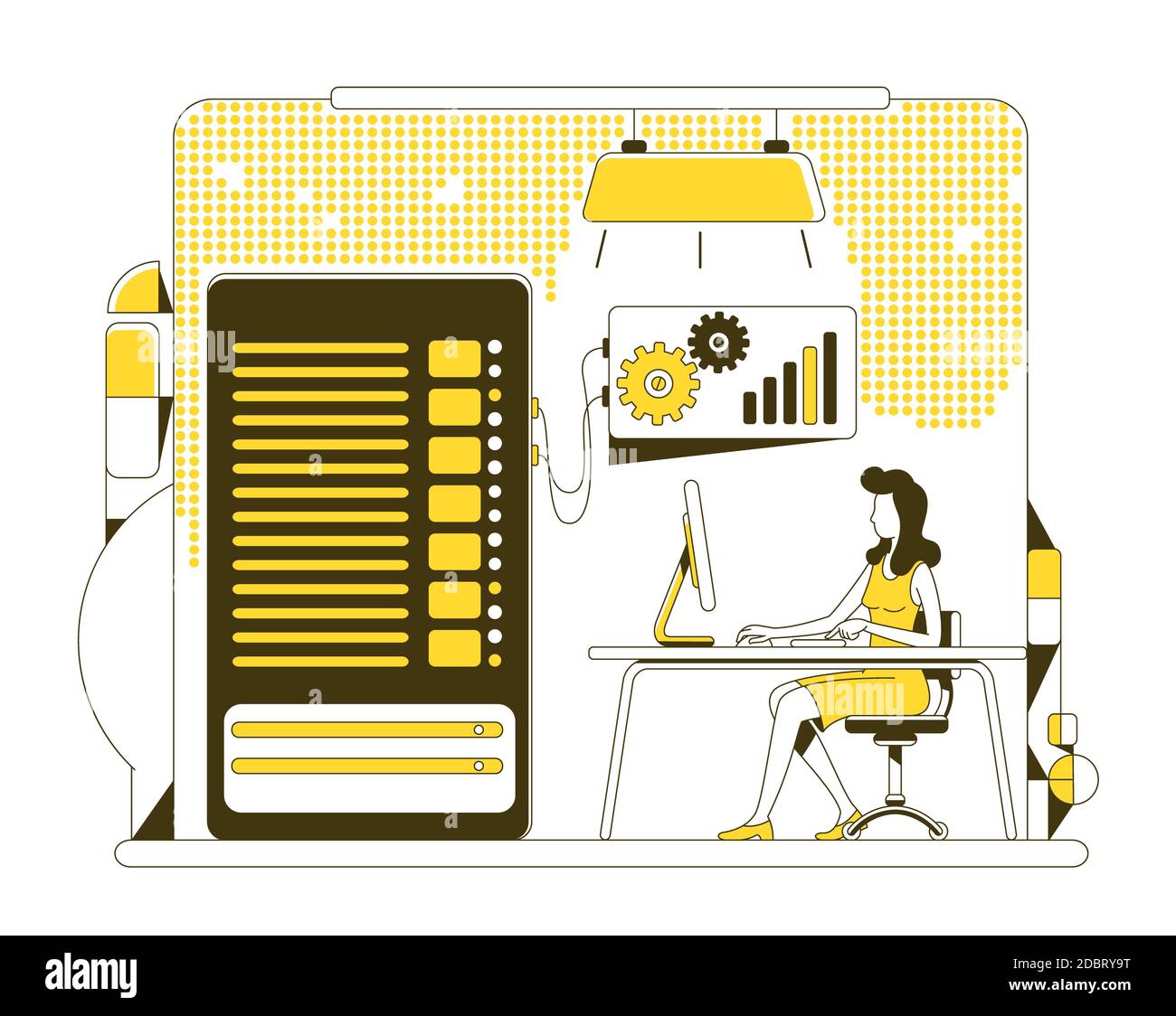 Copying cartoon hi-res stock photography and images - Alamy