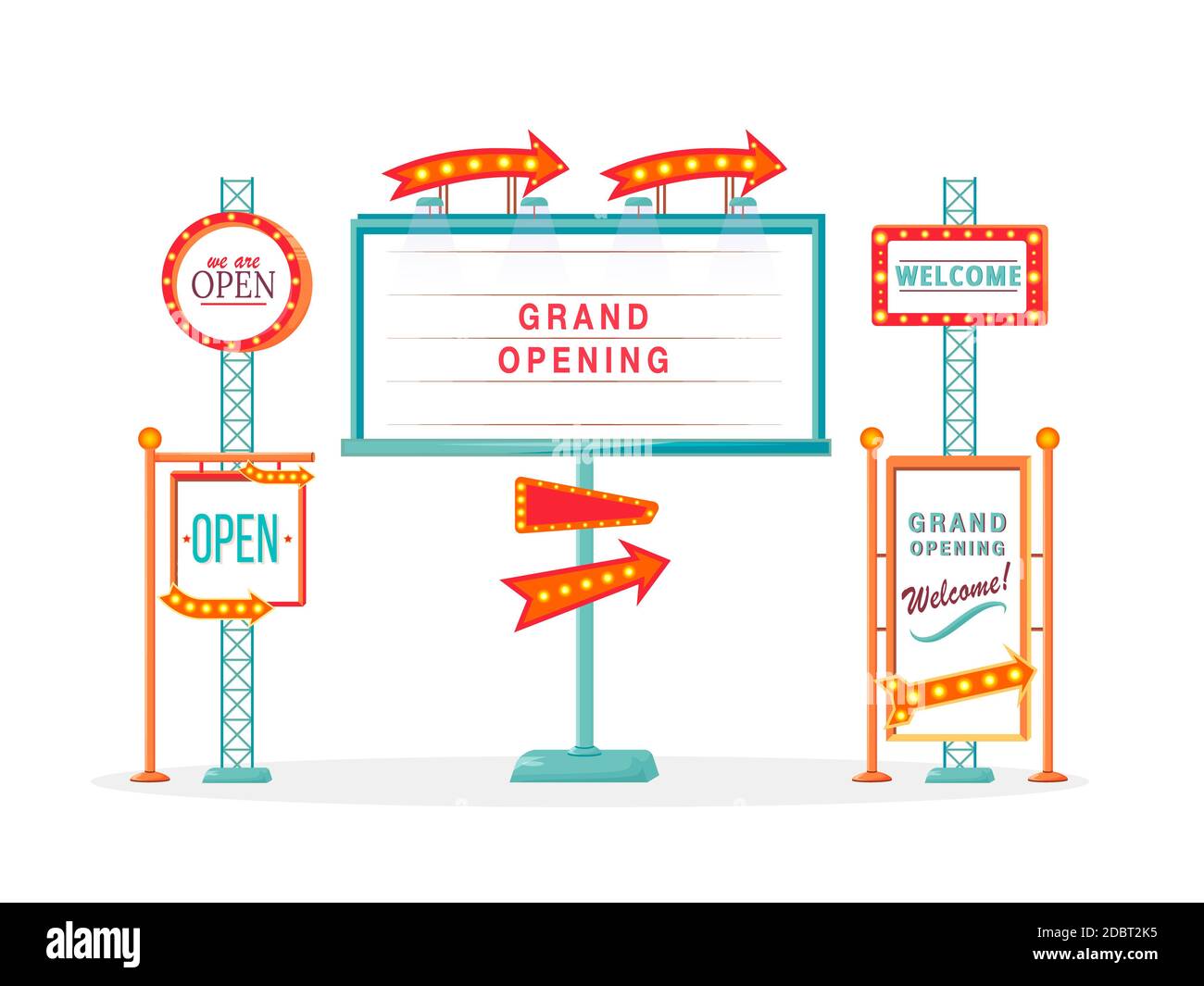 Retro vegas store hi-res stock photography and images - Alamy