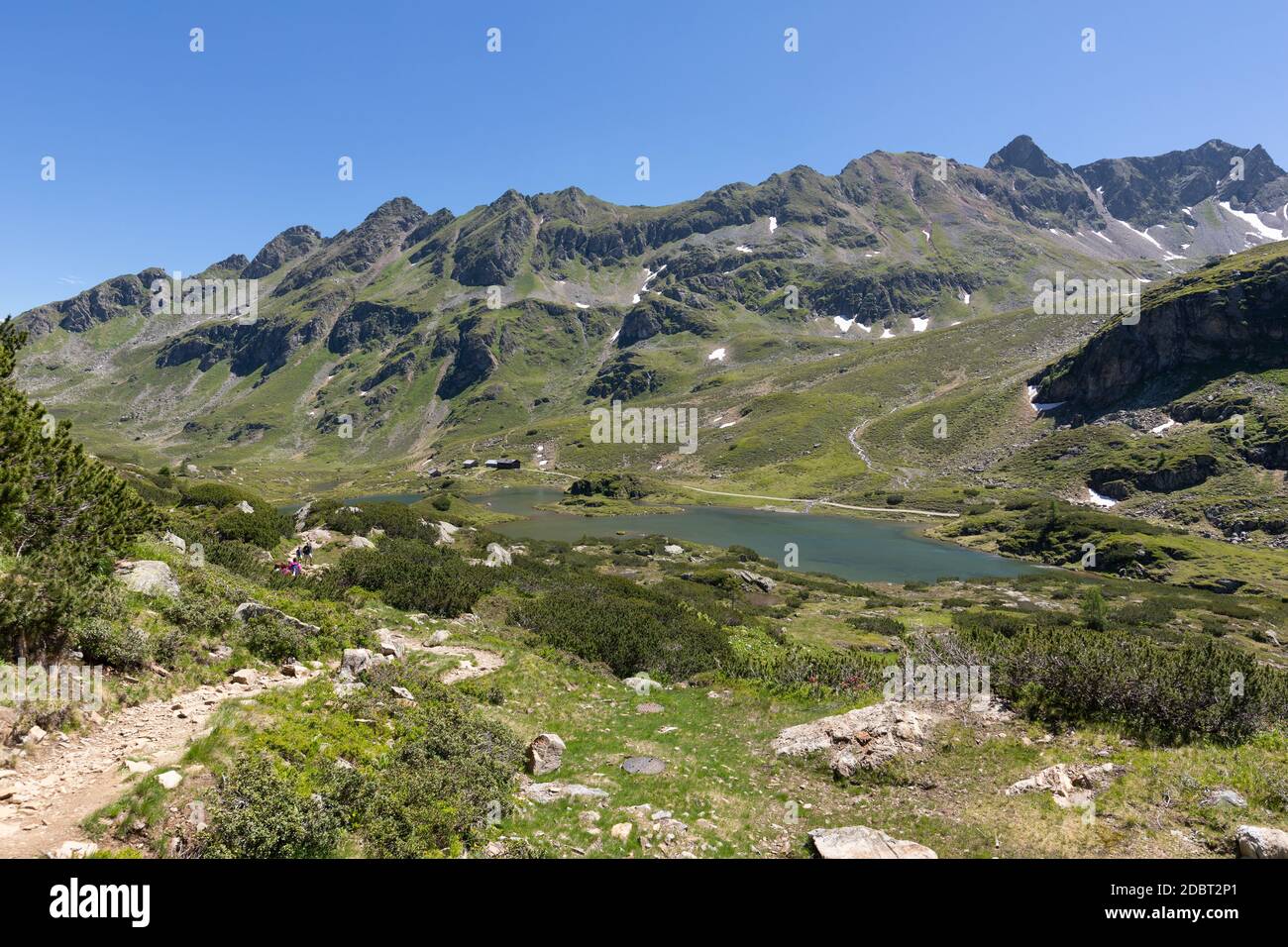 One of the Giglachseen lakes in Styria, Austria, Europe, im summer ...