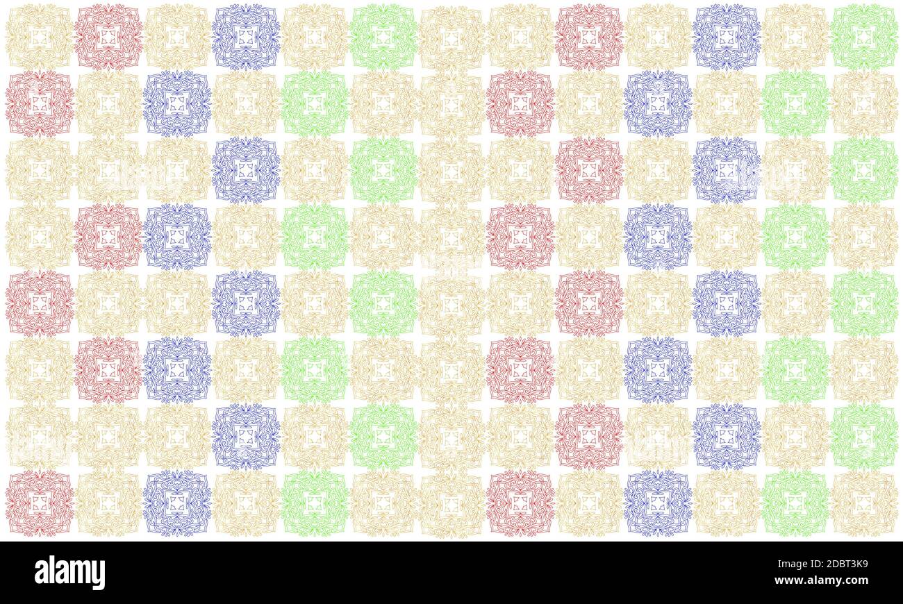 digital textile design of various art Stock Photo - Alamy