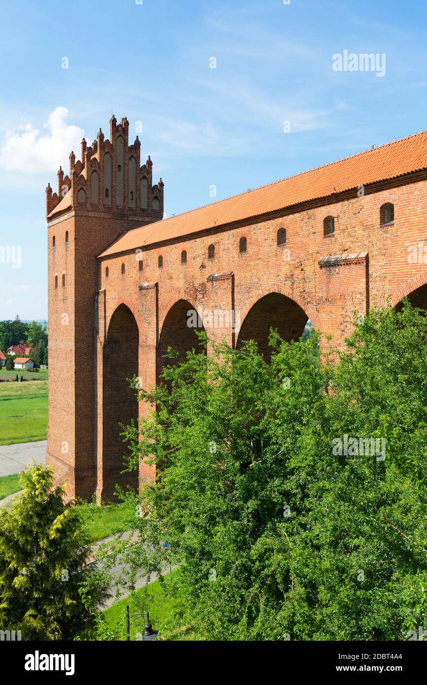 Kwidzyn, Poland - June 25, 2020: 13th century medieval Kwidzyn Castle ...