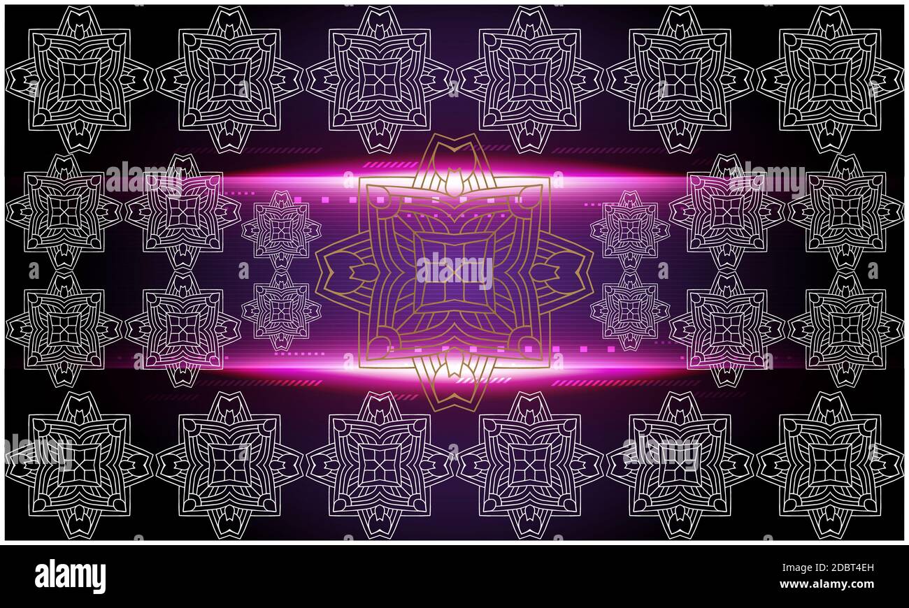 digital textile illustration design of art Stock Photo - Alamy