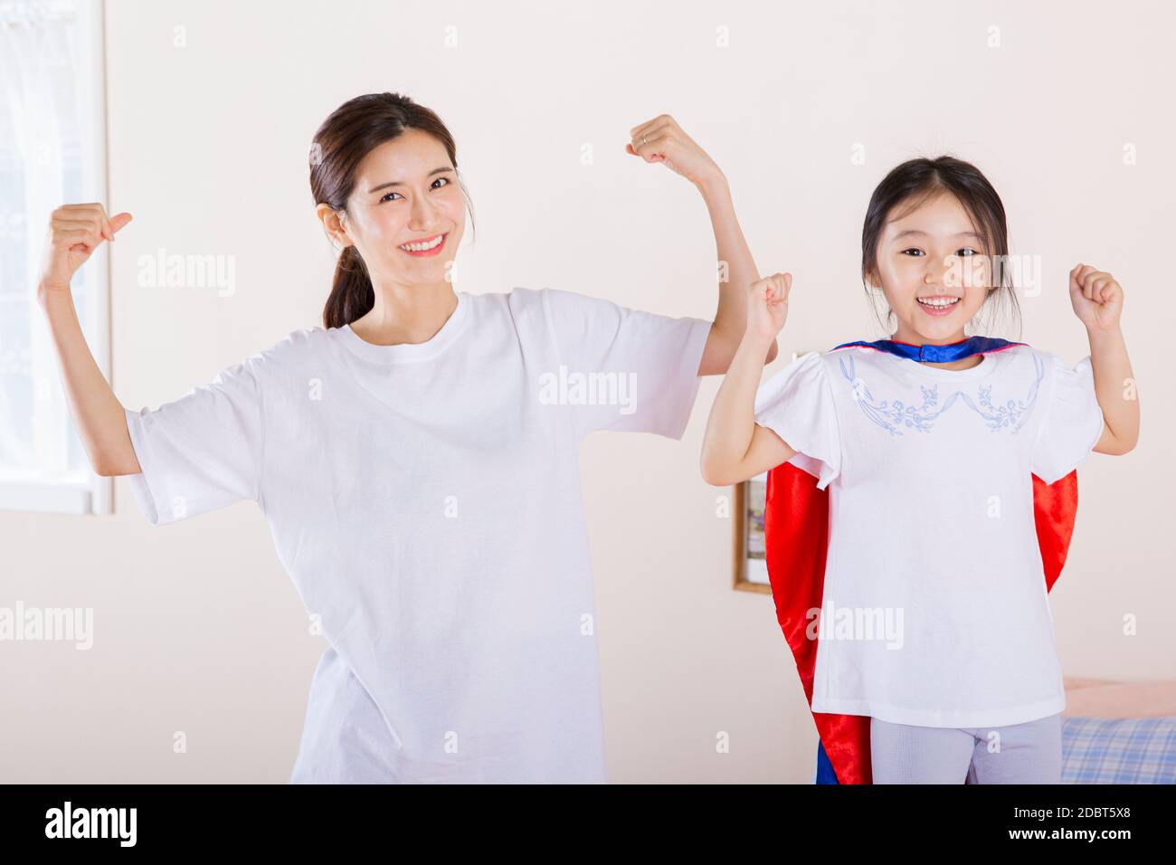 Concept of friendly family, Loving mother and cute daughter 006 Stock ...