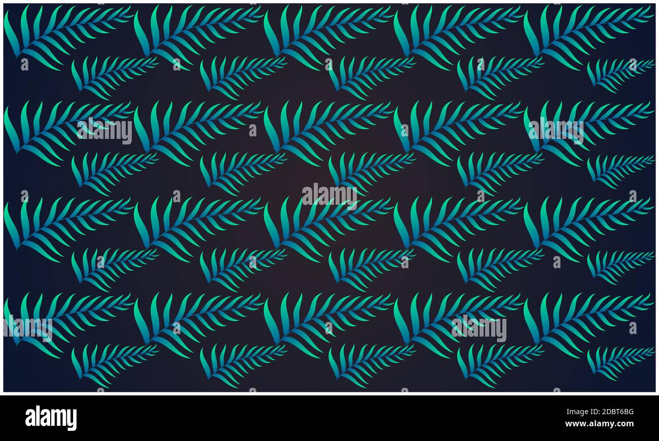 digital textile design of leaves Stock Photo - Alamy