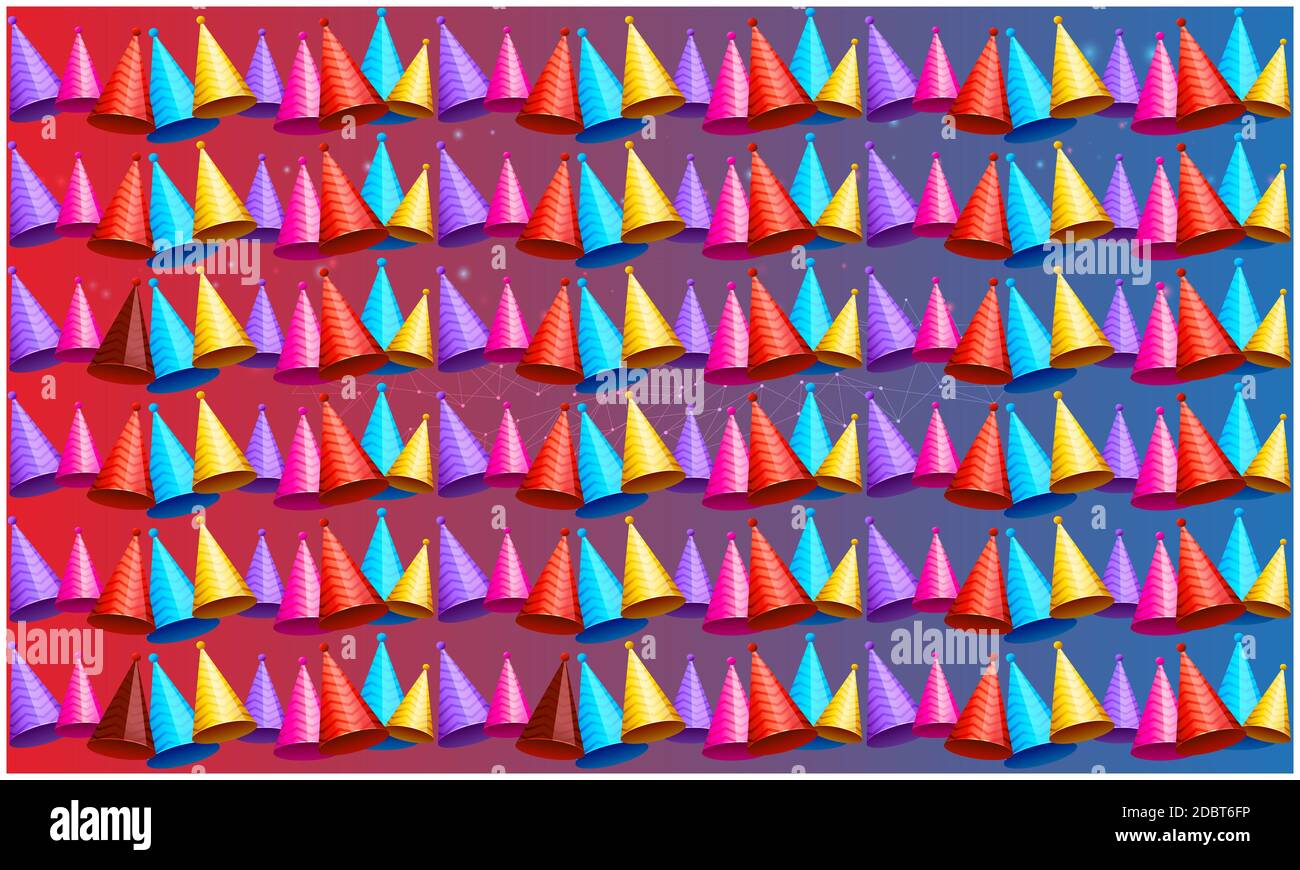 digital textile design colored triangle art Stock Photo - Alamy