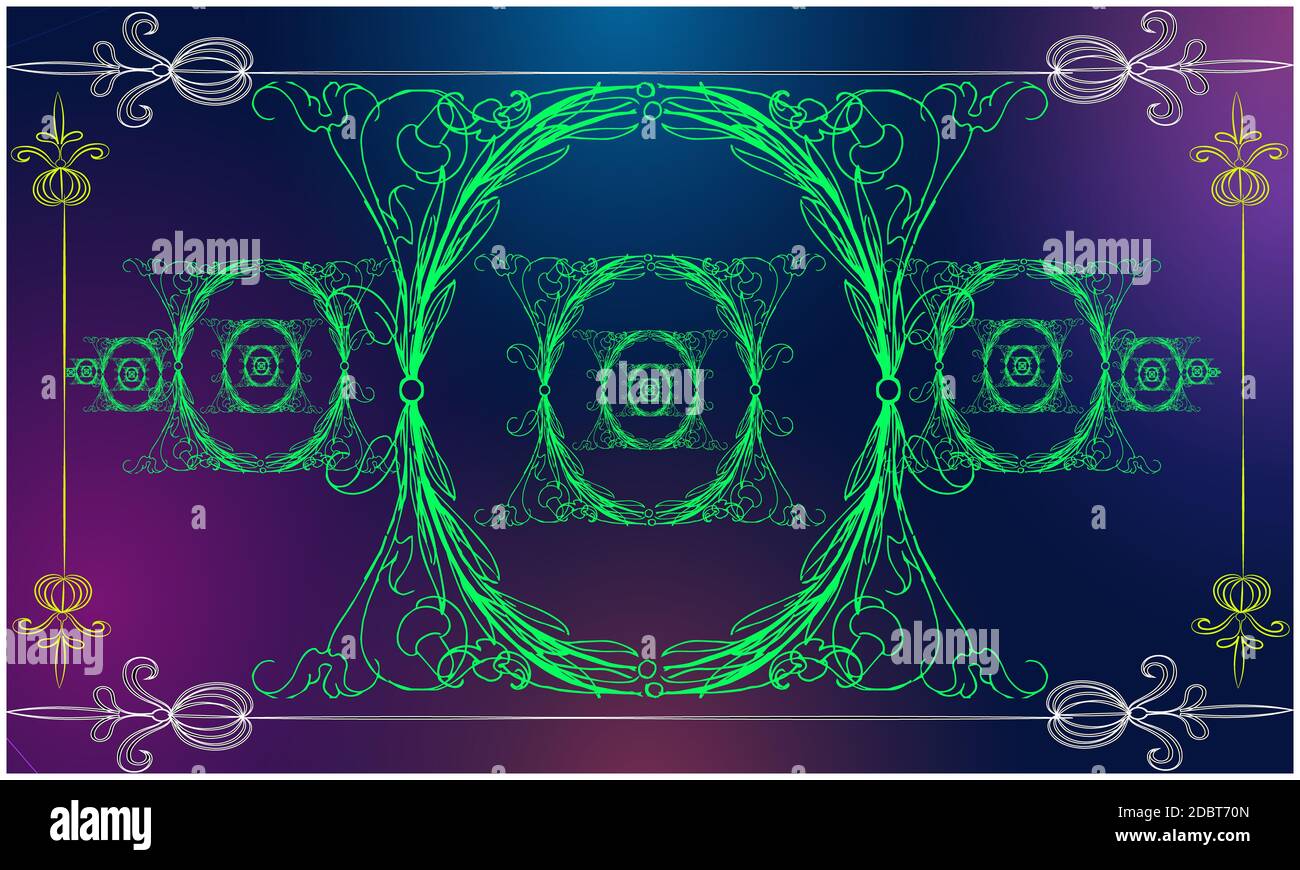 digital textile design of traditional art Stock Photo - Alamy