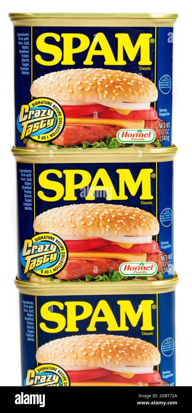 Spam cans hi-res stock photography and images - Alamy