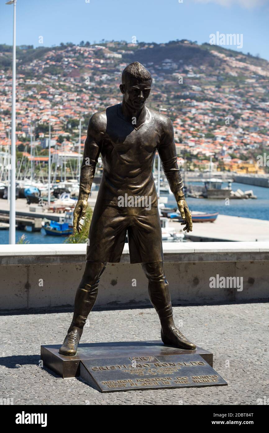 Cristiano ronaldo museum madeira hi-res stock photography and images ...