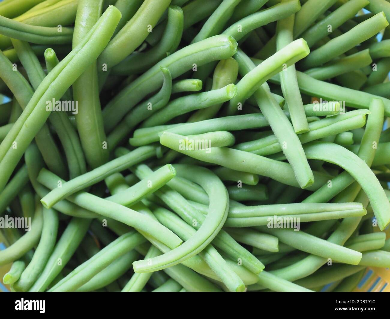 green string snap beans legumes vegetarian food Stock Photo - Alamy