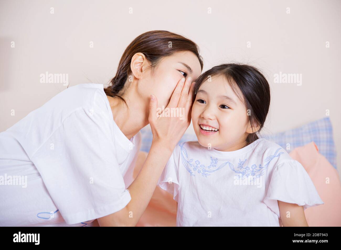 Concept of friendly family, Loving mother and cute daughter 041 Stock ...