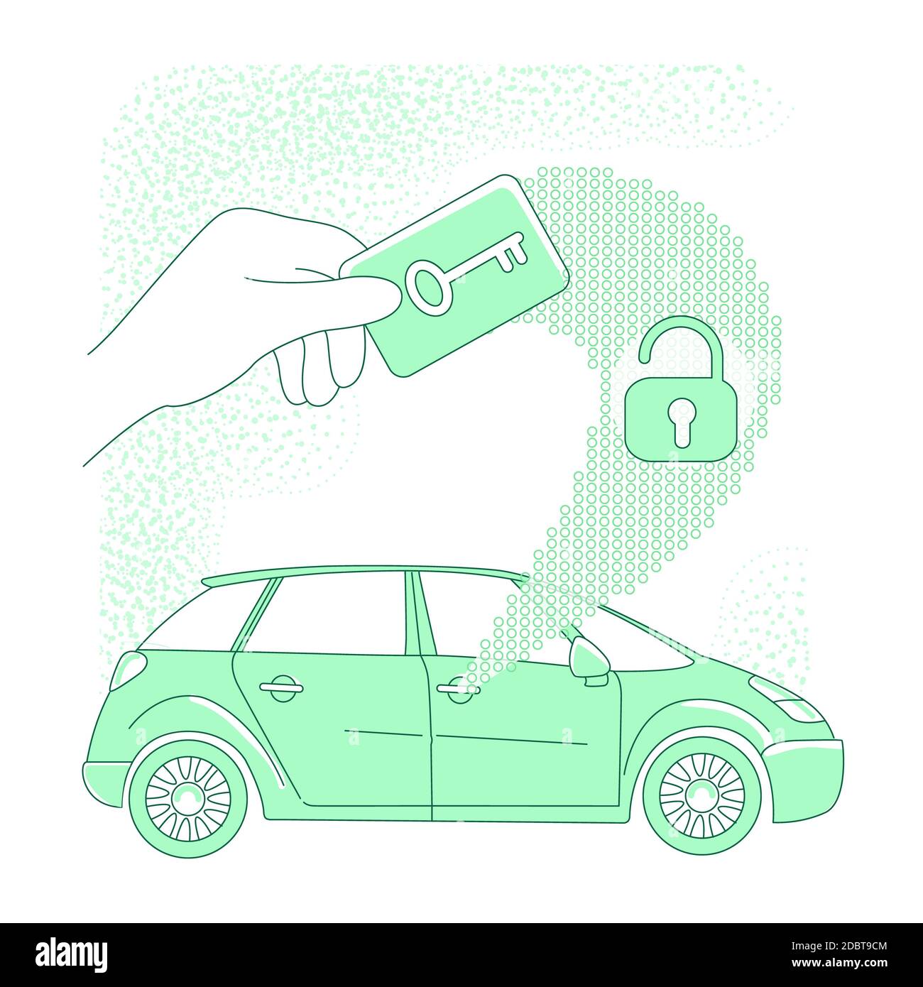 Keycard technology Cut Out Stock Images & Pictures - Alamy