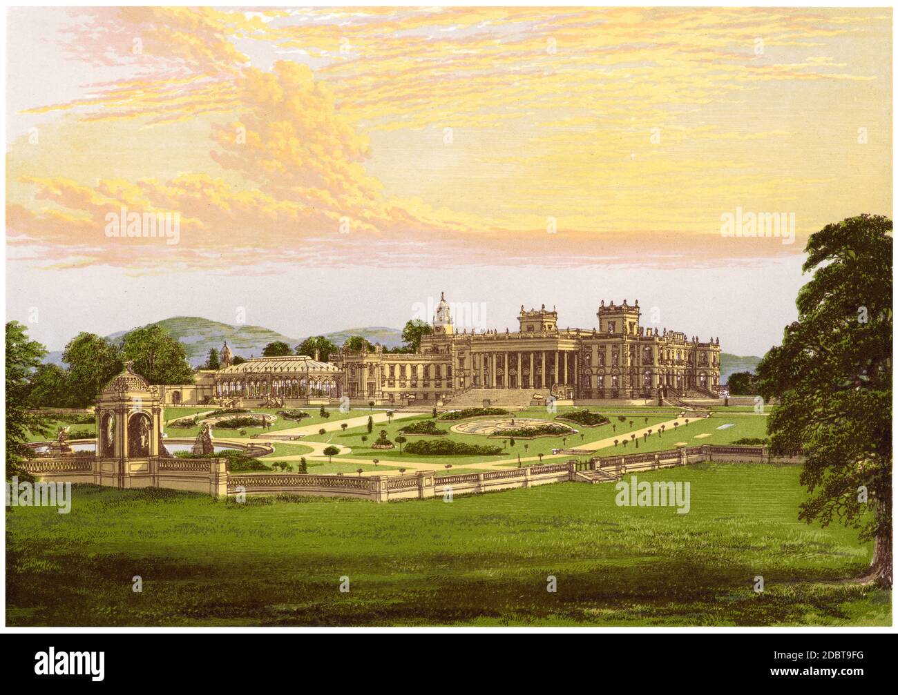 House garden uk Cut Out Stock Images & Pictures - Alamy