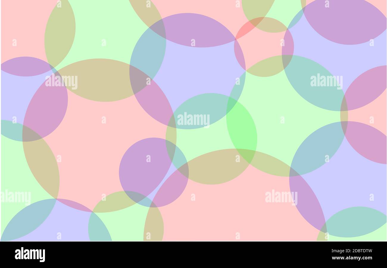 A background from created RGB circles Stock Photo - Alamy
