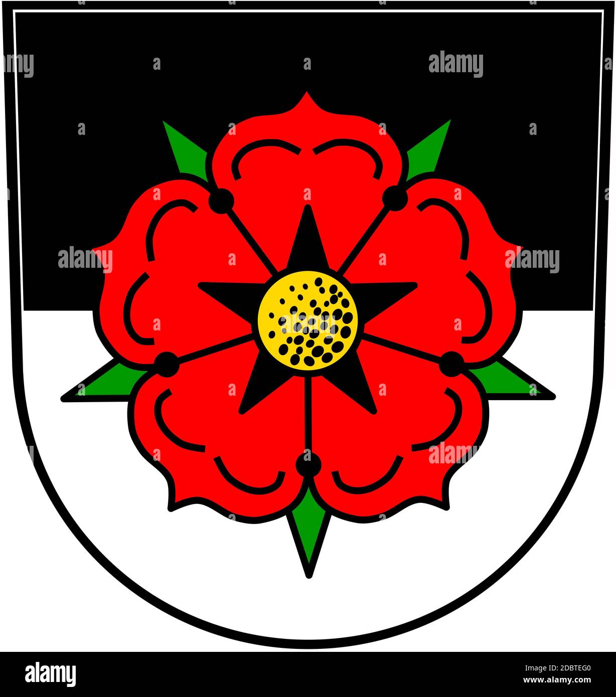 Coat of arms of the city of Geislingen an der Steige. Germany Stock ...