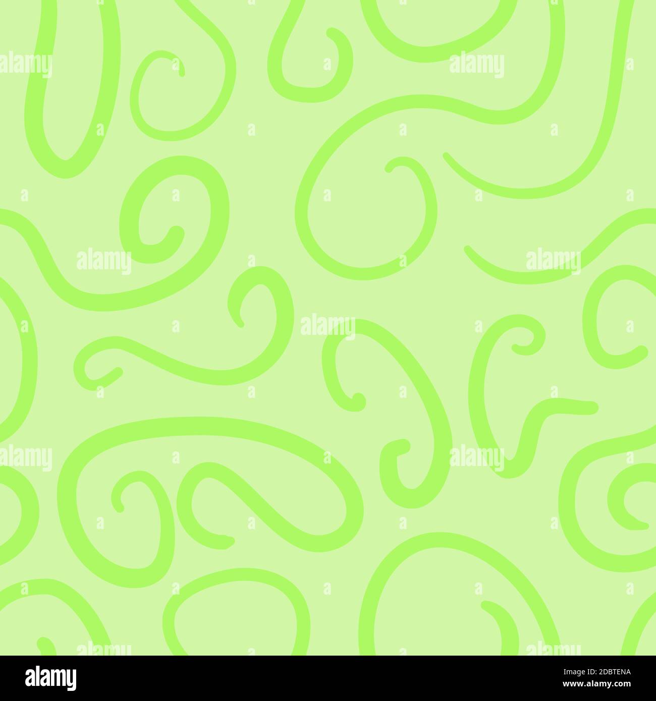 abstract colored swirls seamless pattern - green Stock Photo - Alamy