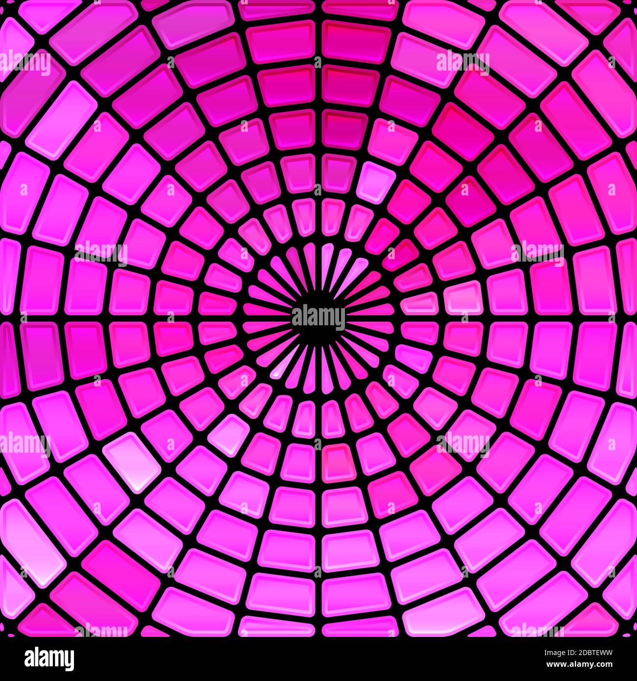 abstract stained-glass mosaic background - purple and magenta Stock ...