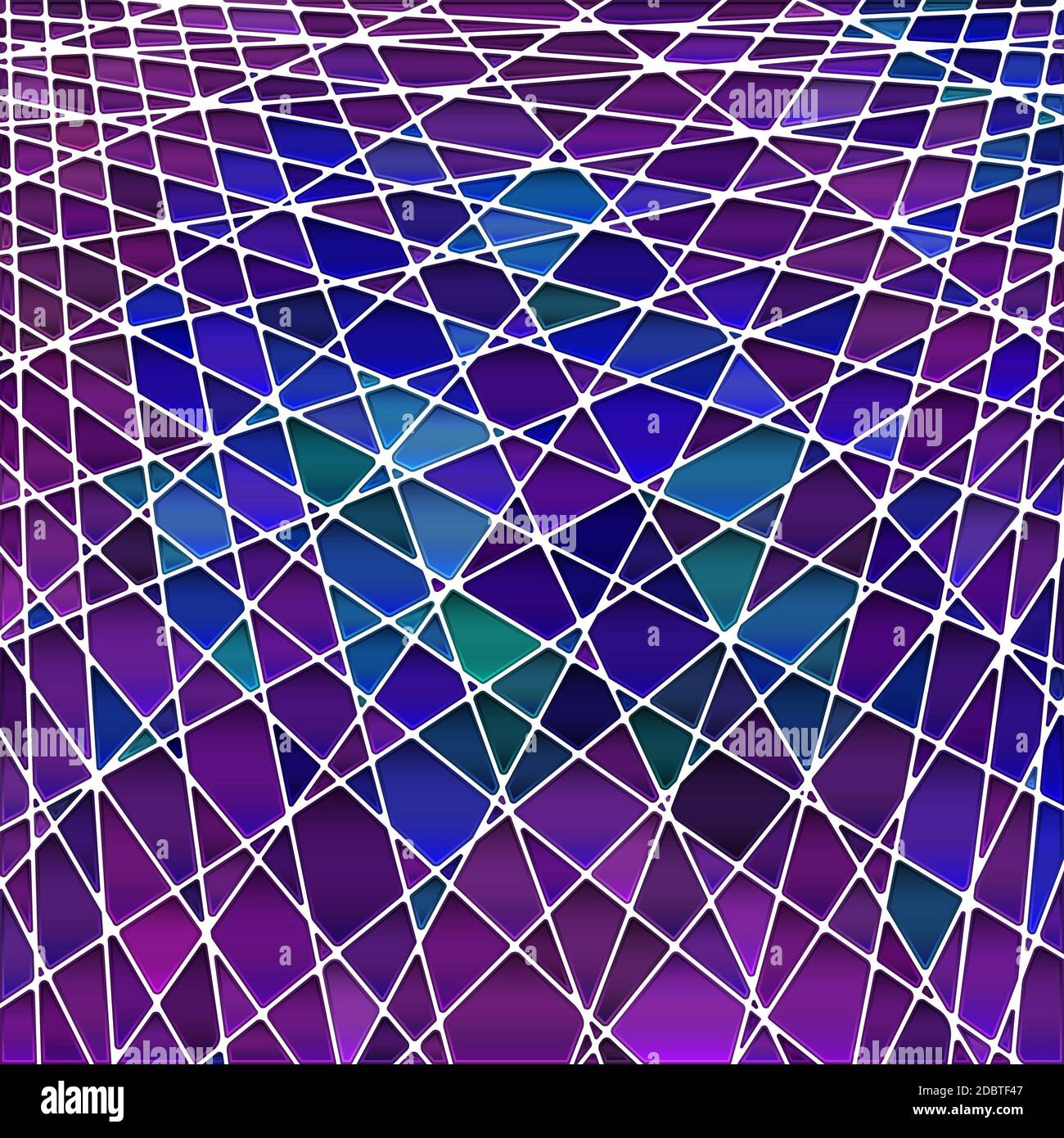 abstract stained-glass mosaic background - purple and violet Stock ...