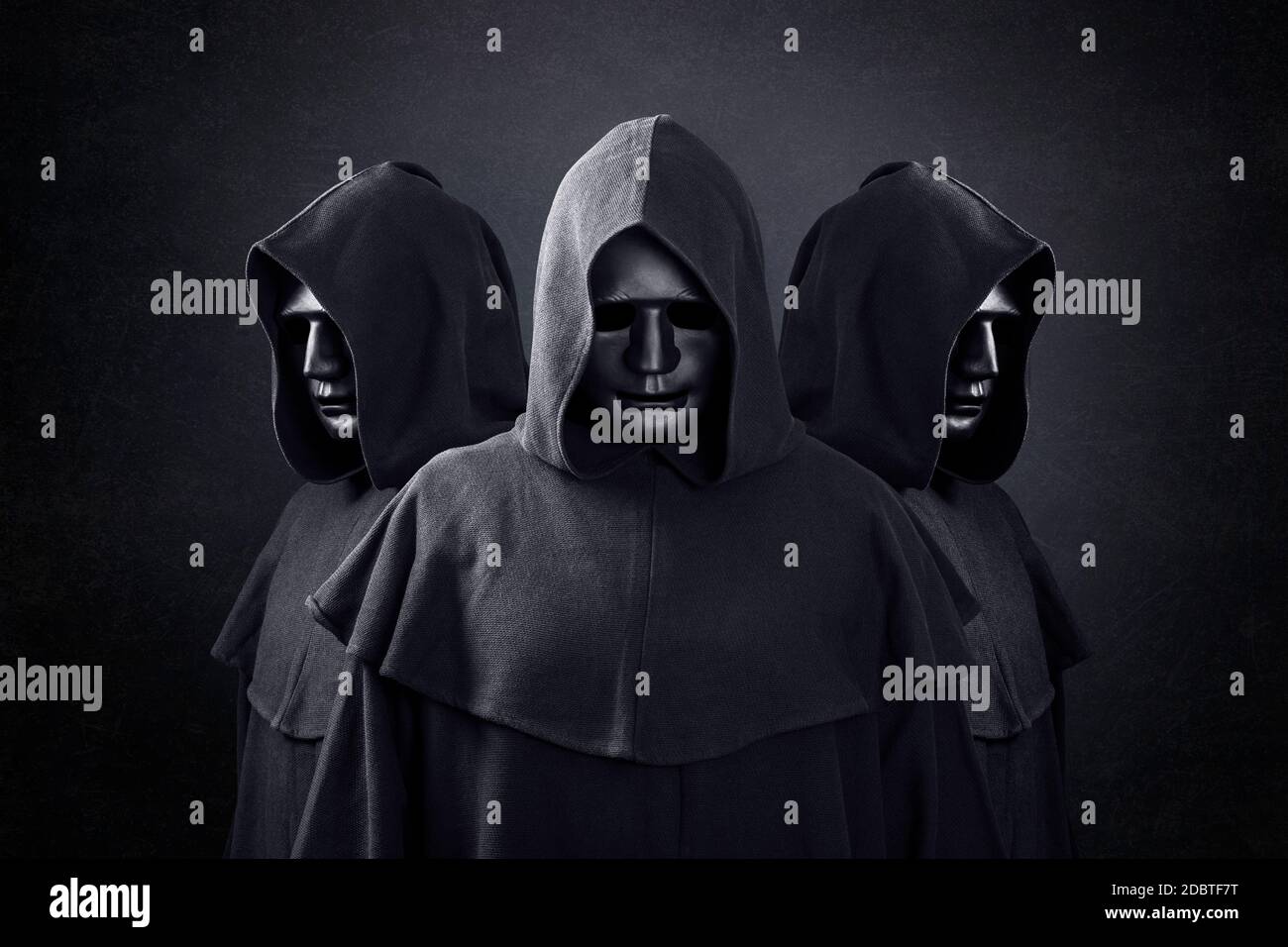 Dark ghost monk hi-res stock photography and images - Alamy