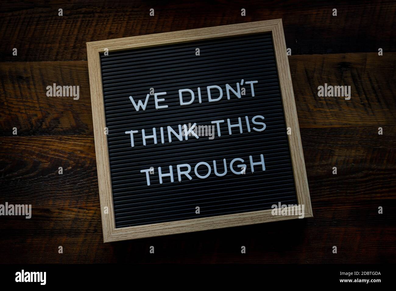 Think it through hi-res stock photography and images - Alamy