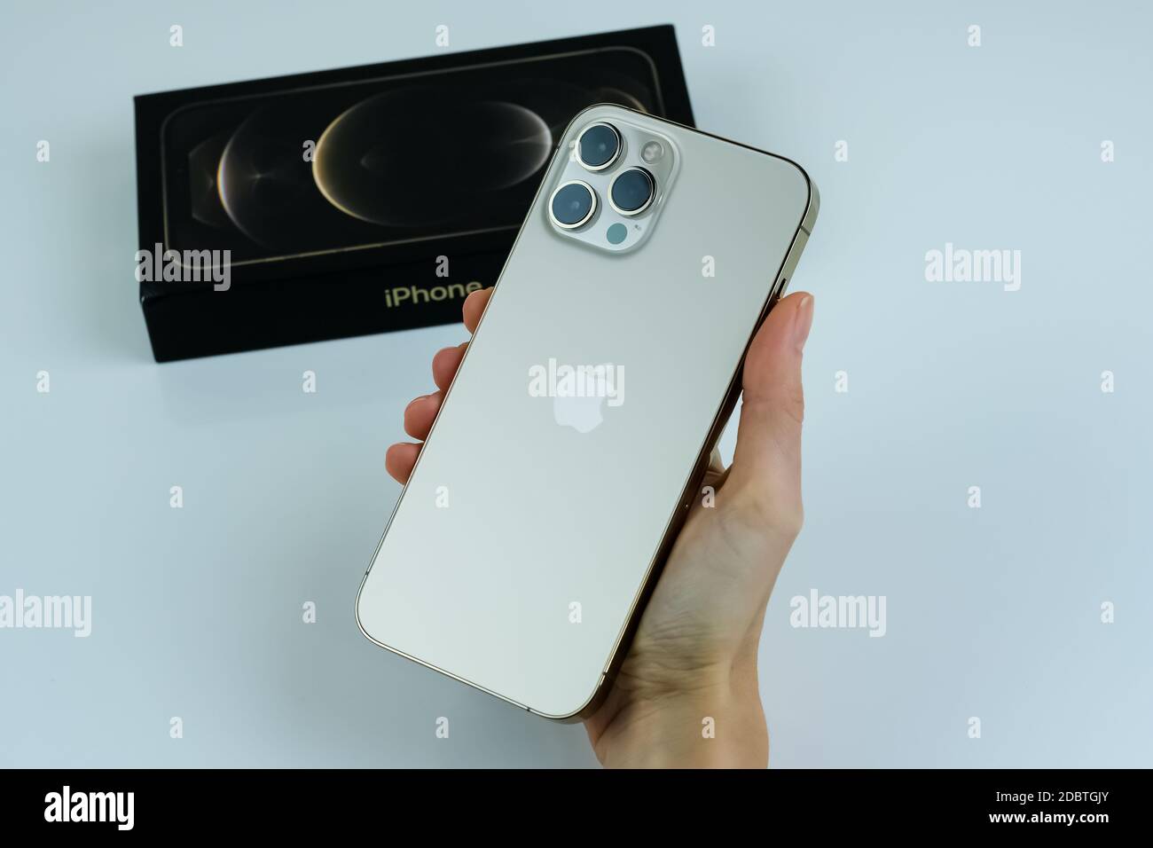 Iphone 12 pro box hi-res stock photography and images - Alamy