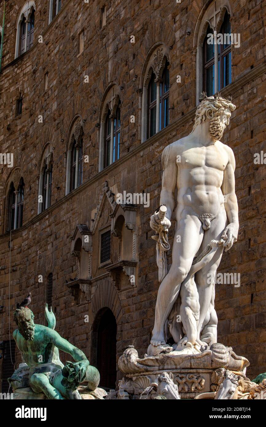 Fountain of Neptune by Bartolomeo Ammannati, in the Piazza della ...