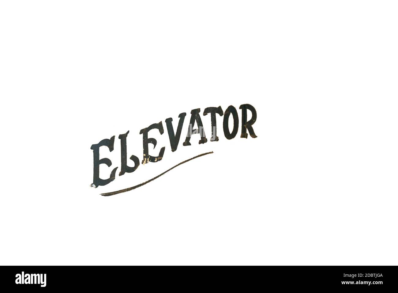 Old fashioned elevator hi-res stock photography and images - Alamy