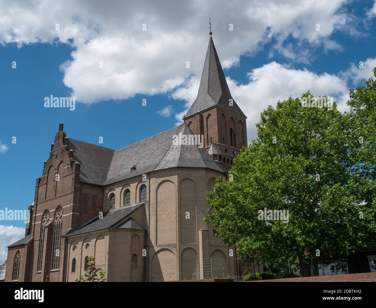 the city of emmerich at the river rhine Stock Photo - Alamy