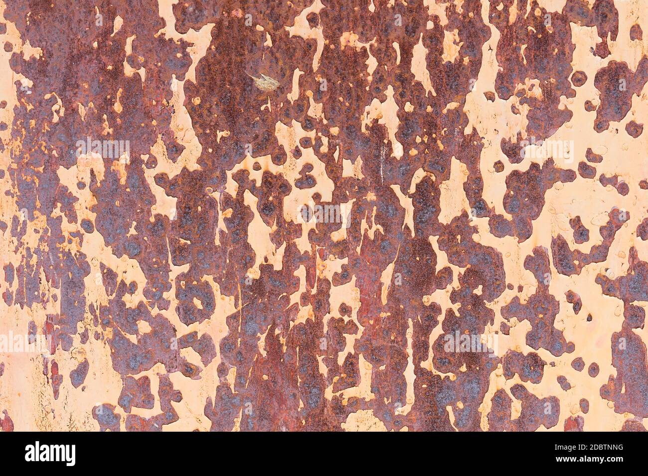 Old steel wall with rust and corrosion paint peeling,Texture of old ...