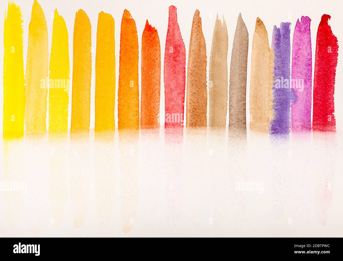 training drawing on test for moisture absorption from different paints ...