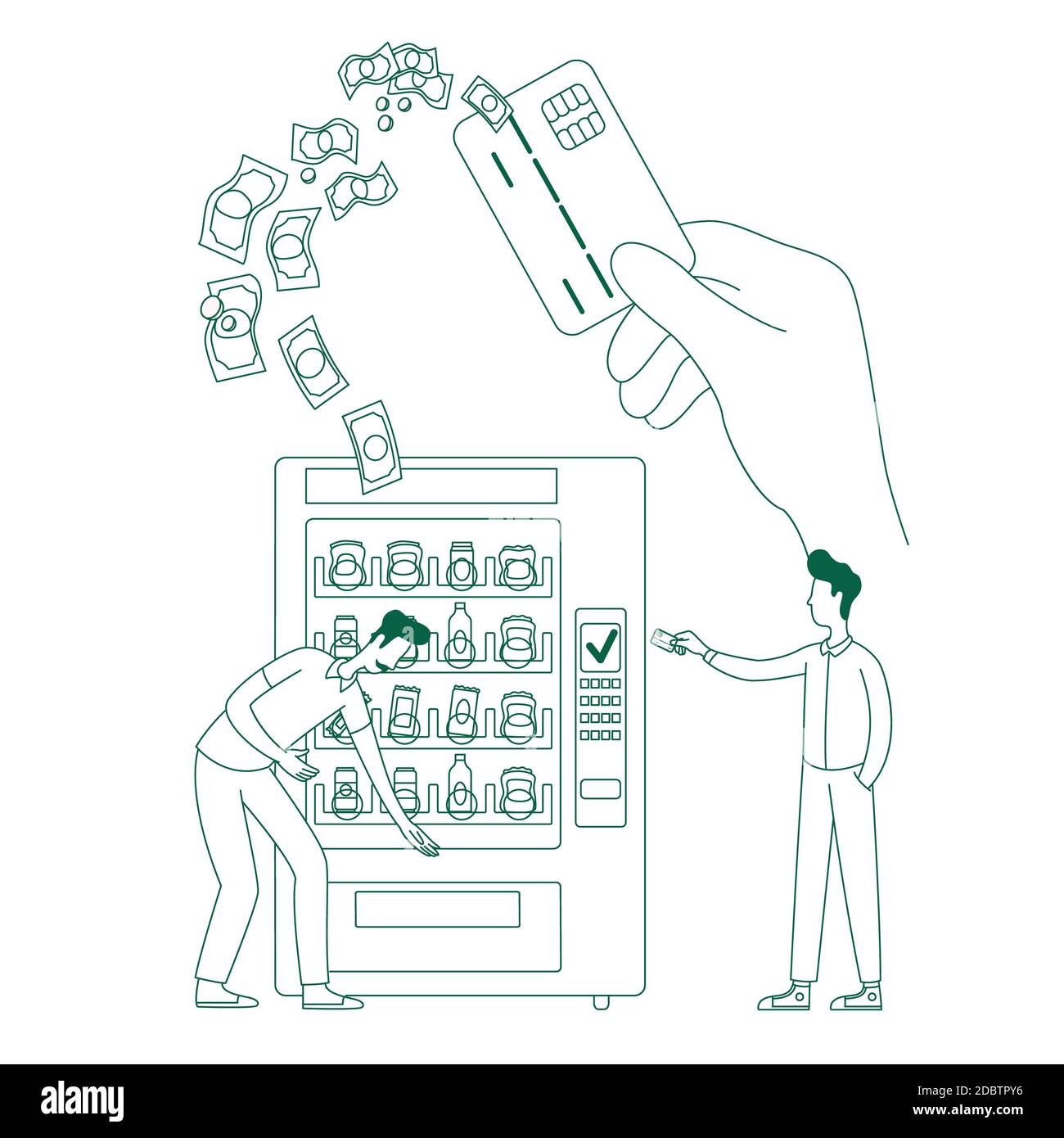 Micropayment Cut Out Stock Images & Pictures - Alamy