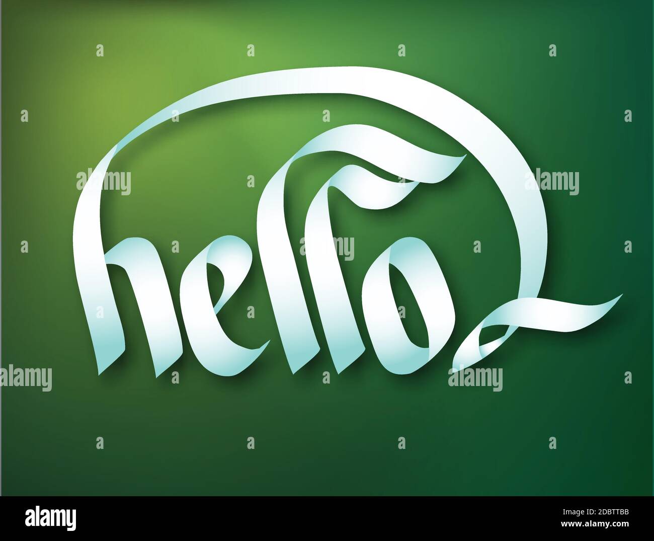 Typographical inscription design concept with elegant calligraphic ...