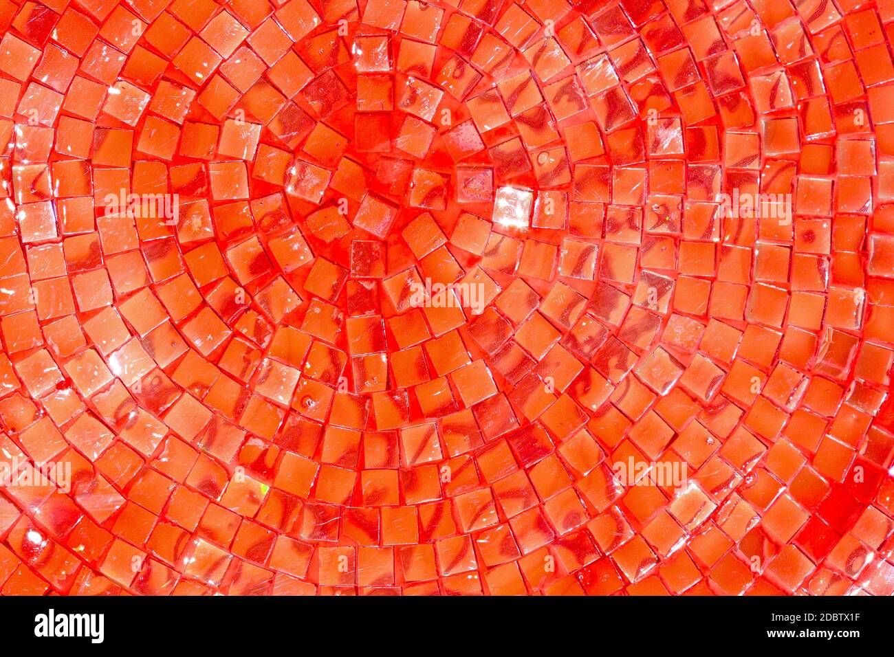 Red detailed pattern texture with sparkling mosaic Stock Photo - Alamy