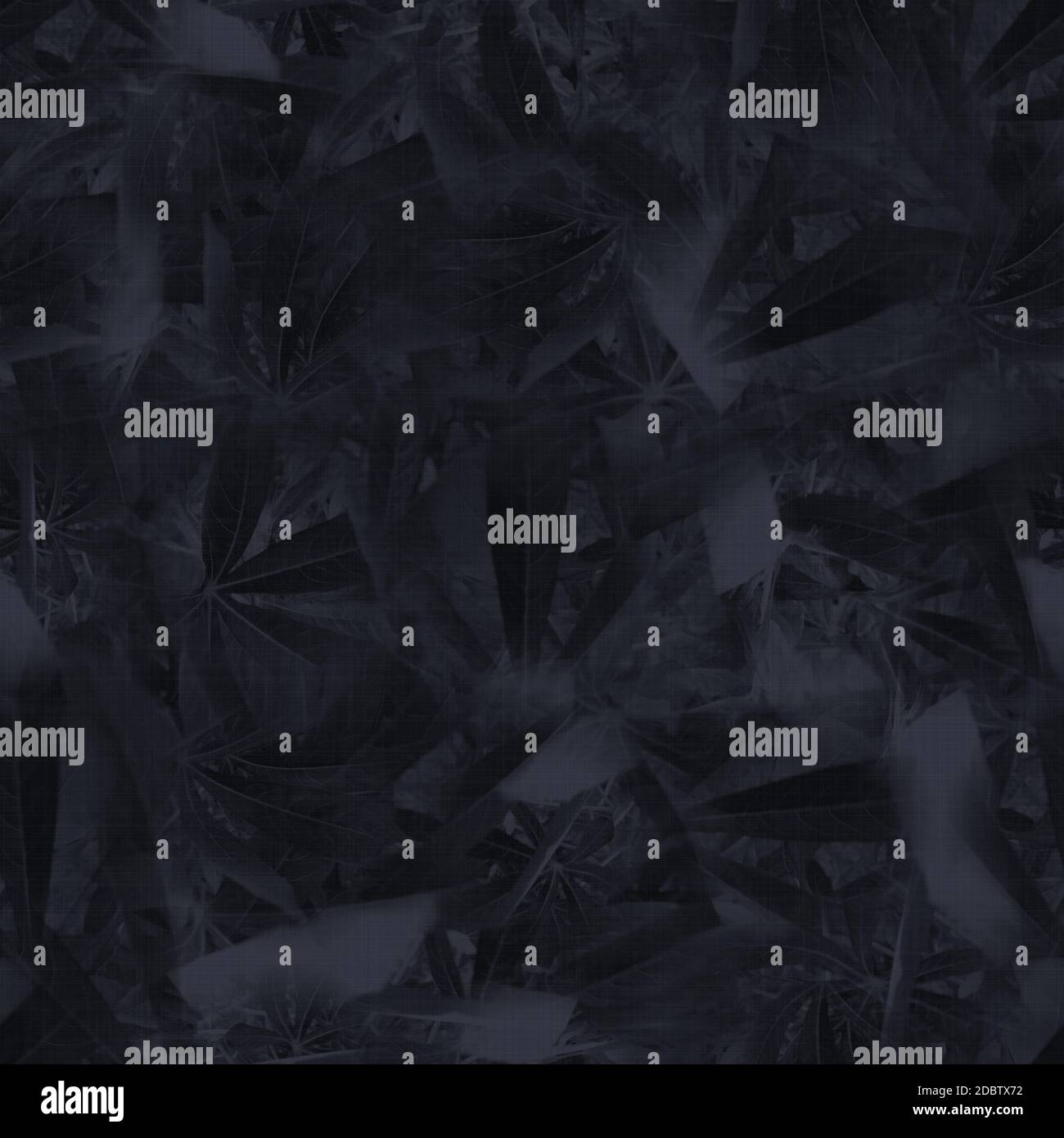 Dark moody almost black leaf seamless pattern Stock Photo - Alamy