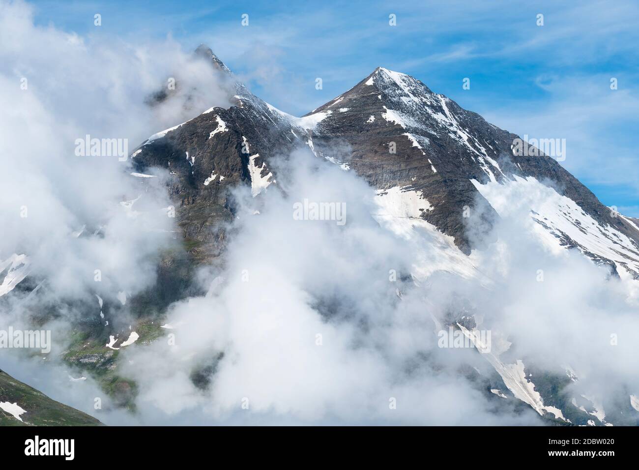 Grossglockner highest mountain in Austria Stock Photo - Alamy