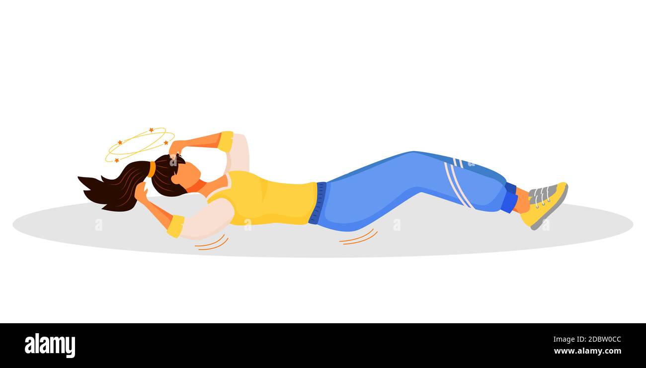 Fainting pose Cut Out Stock Images & Pictures - Alamy