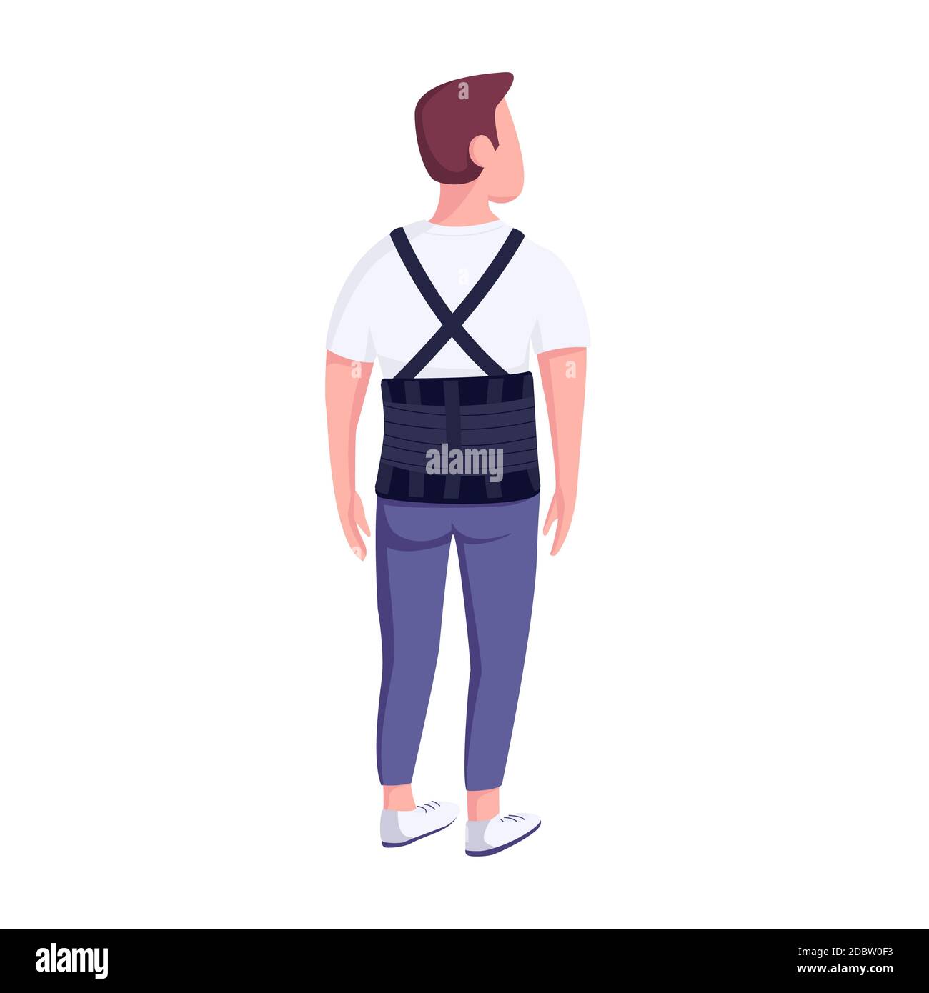 Lower back pain animation hi-res stock photography and images - Alamy